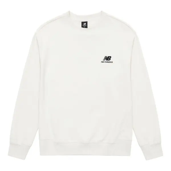 NEW BALANCE Classic Logo Sweatshirt - White/black