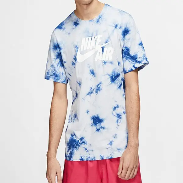 Nike Print Casual Sports Short Sleeve - White