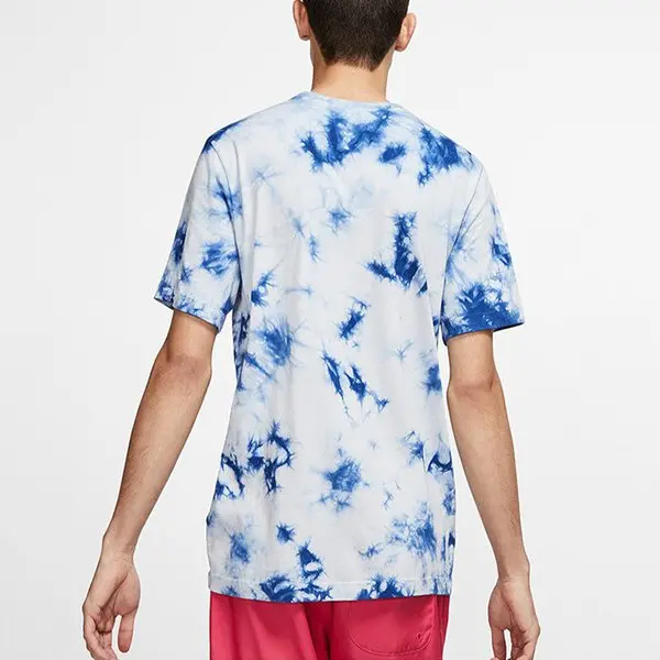 Nike Print Casual Sports Short Sleeve - White