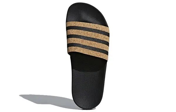 Adidas Adilette Cork Slides - Black