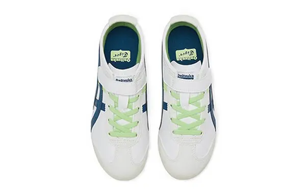 Onitsuka Tiger Mexico 66 Athletic Shoes - White/green/blue