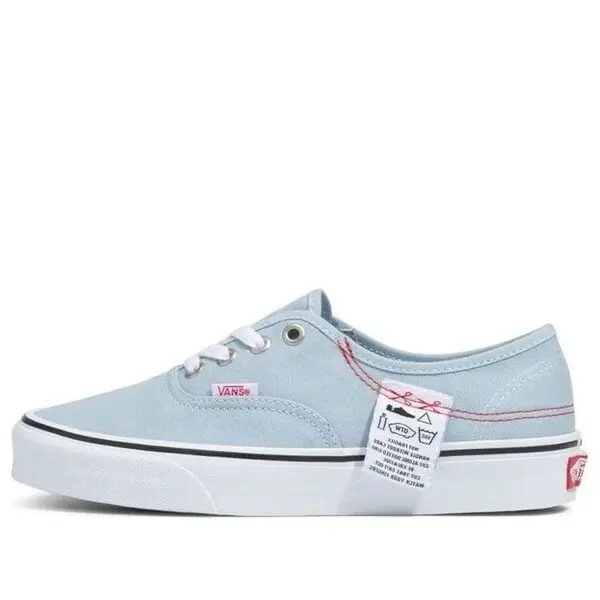 VANS Authentic Low Top Canvas Skate Shoes - Red