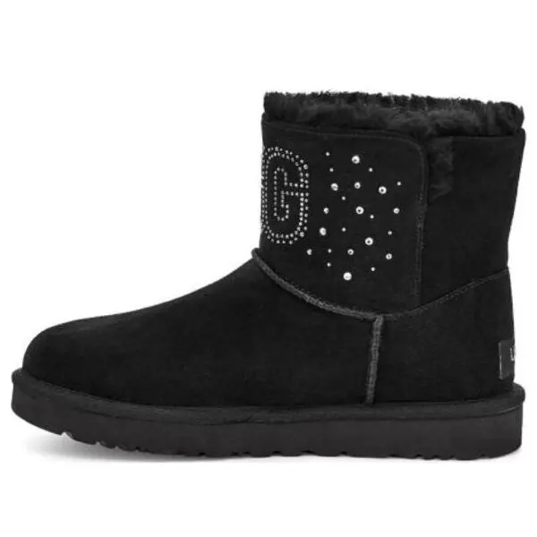 UGG Classic Gem Mini Boots - Black