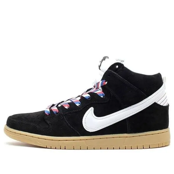 Nike Dunk High Premium "barbershop - Black