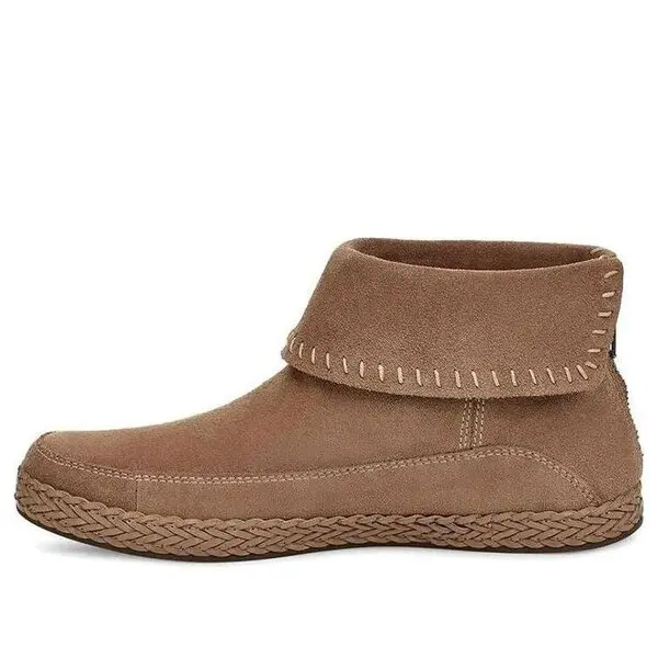 UGG Kavar Varney Fleece Lined Boots - Dark Brown