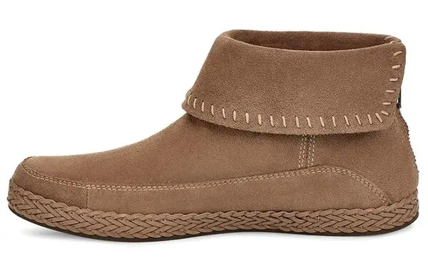 UGG Kavar Varney Fleece Lined Boots - Dark Brown