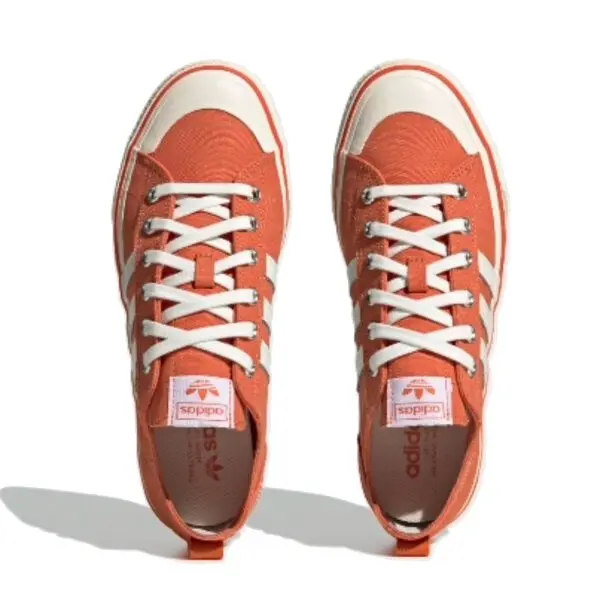 Adidas Nizza Rf 74 "orange White" Sneakers - Orange/white