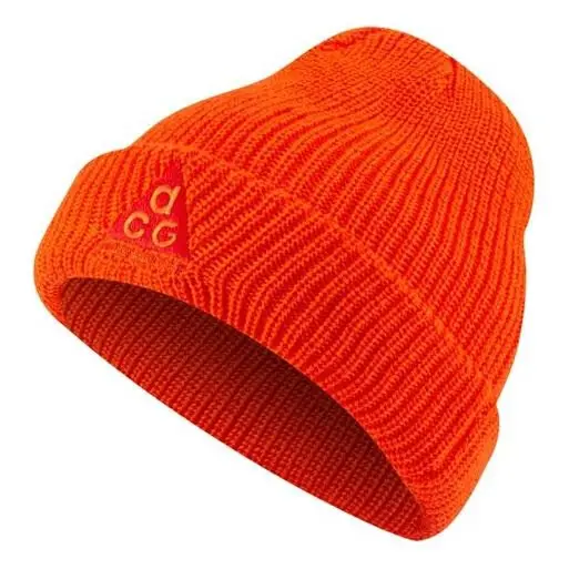 Nike Woolen Beanie - Safety Orange/habanero Red