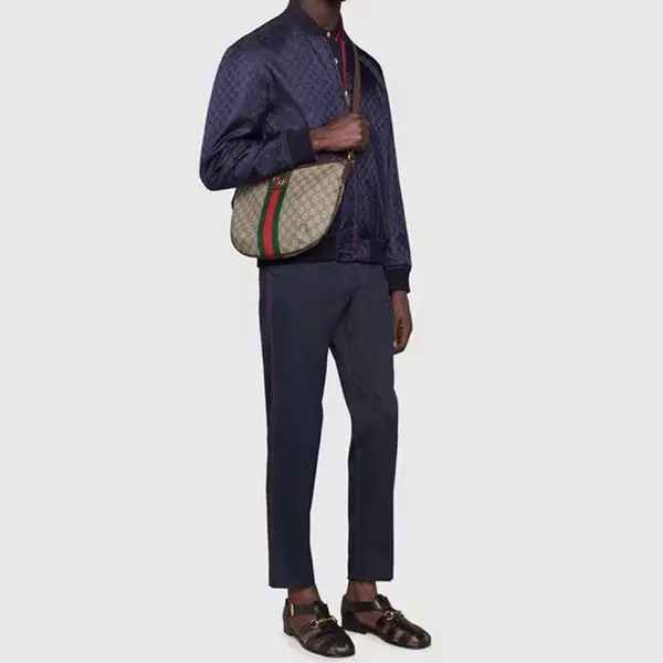 Gucci Ophidia Gg Canvas Shoulder Bag