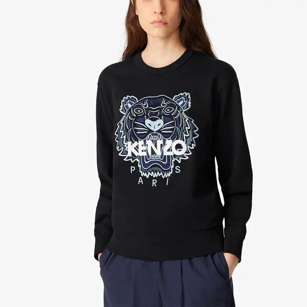 Kenzo Printed Round Neck Sweatshirt
