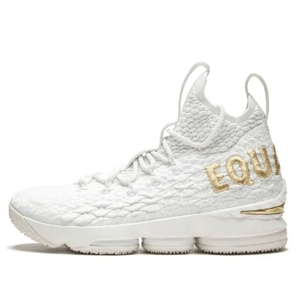 Nike Lebron 15 "equality" Pe High Top Sneakers - White