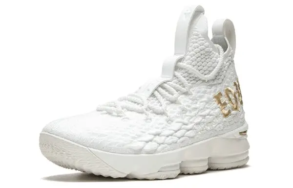 Nike Lebron 15 "equality" Pe High Top Sneakers - White