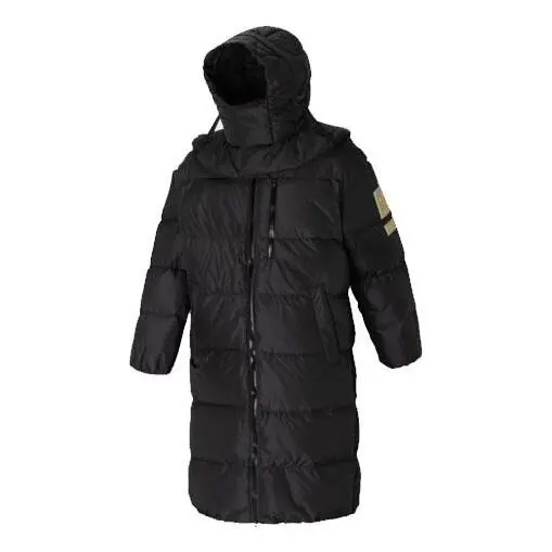 Adidas Originals Long Down Jacket With Detachable Hood - Default Color