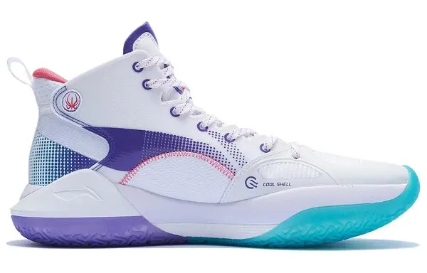 LI-NING Yushuai 15 High-top Sneakers - White/blue