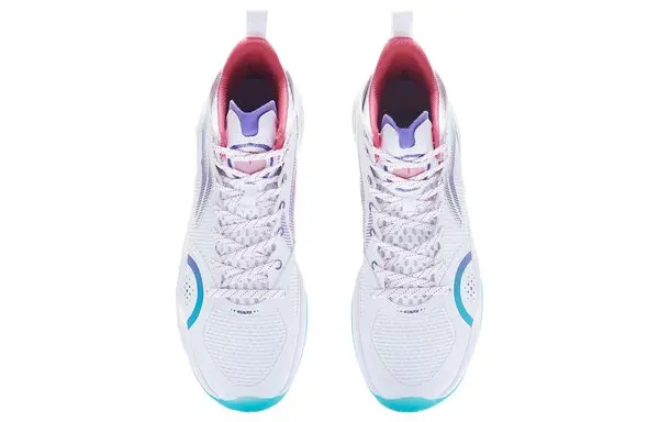 LI-NING Yushuai 15 High-top Sneakers - White/blue