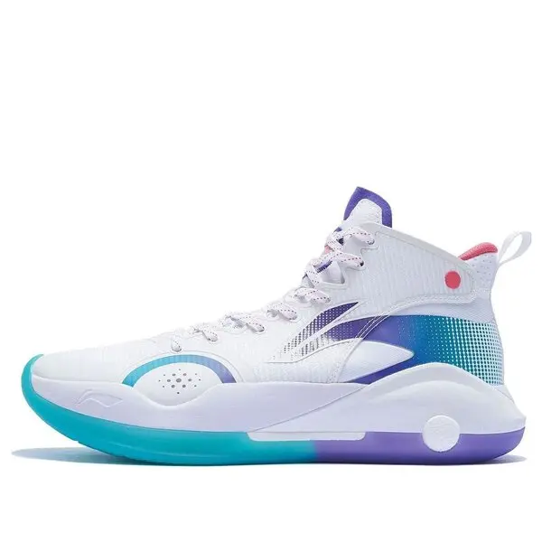 LI-NING Yushuai 15 High-top Sneakers - White/blue