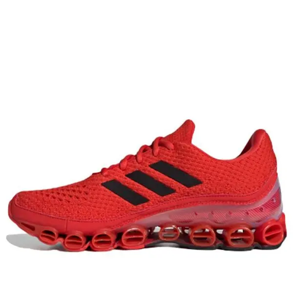 Adidas Microbounce Athletic Sneakers - Red/black