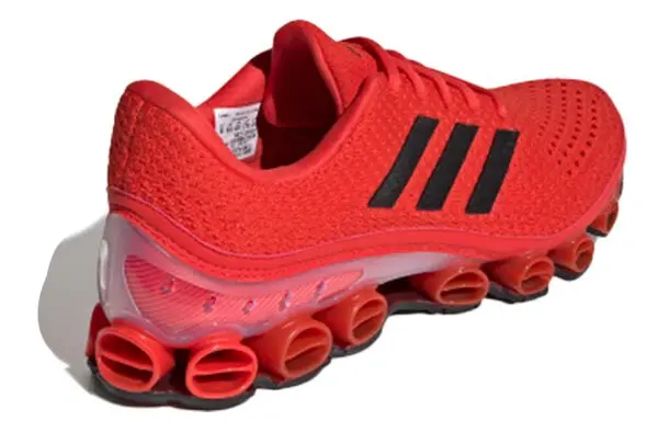 Adidas Microbounce Athletic Sneakers - Red/black