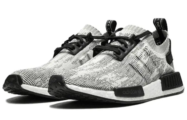 Adidas Nmd_r1 Primeknit Low Top Sneakers - Grey