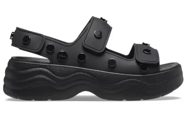 CROCS Skyline Studded Platform Sandals