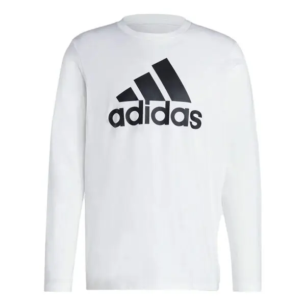 Adidas Essentials Long Sleeve Tee - White/black