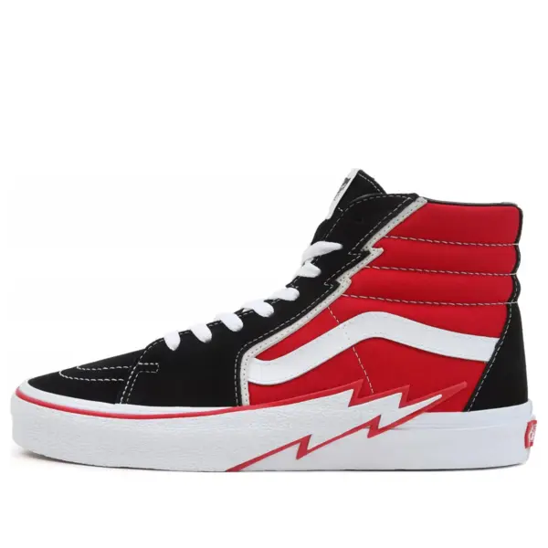 VANS Sk8-hi 'bolt Black Red - Black/red
