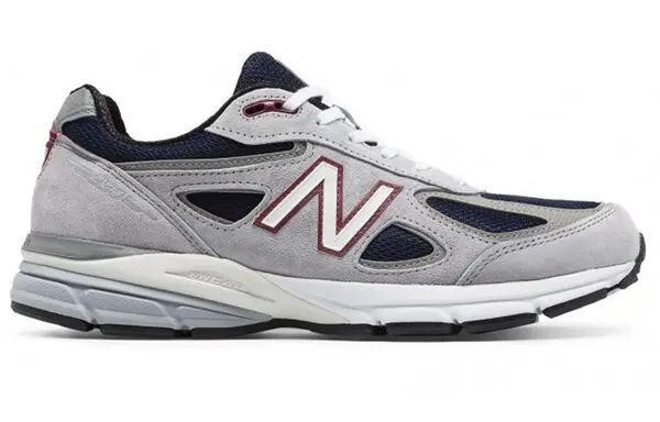 NEW BALANCE 990v4 "grey Navy" Sneakers - Grey/blue