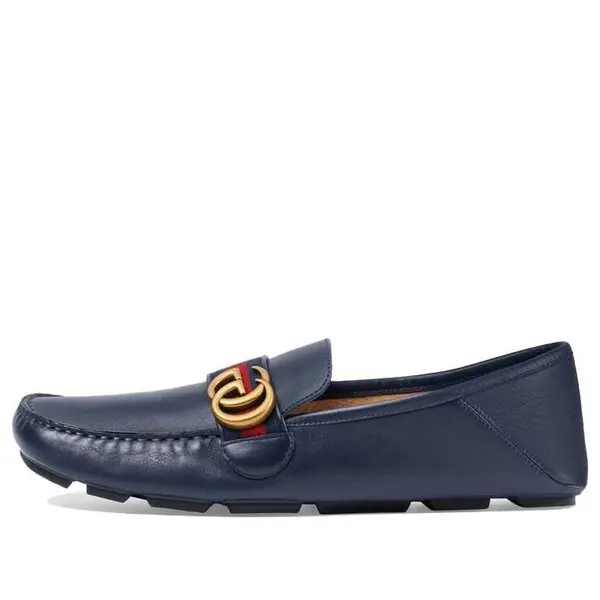 Gucci Horsebit Loafers - Navy