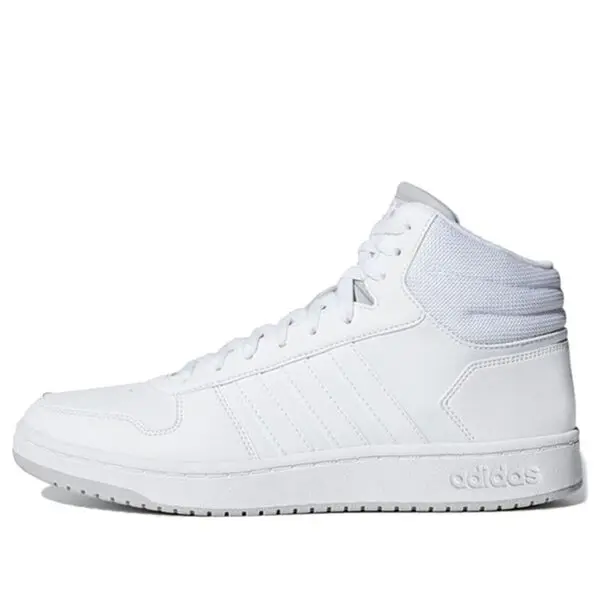 Adidas Hoops 2.0 Mid Sneakers - White