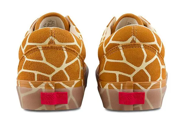 VANS Old Skool Ns Giraffe Pattern Sneakers - Brown