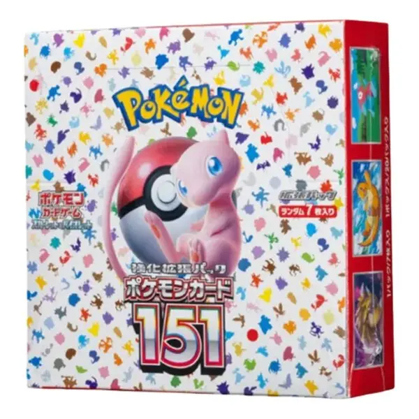 POKEMON Card Game Scarlet & Violet Enhanced Expansion Pack Box 151 - Multi-color