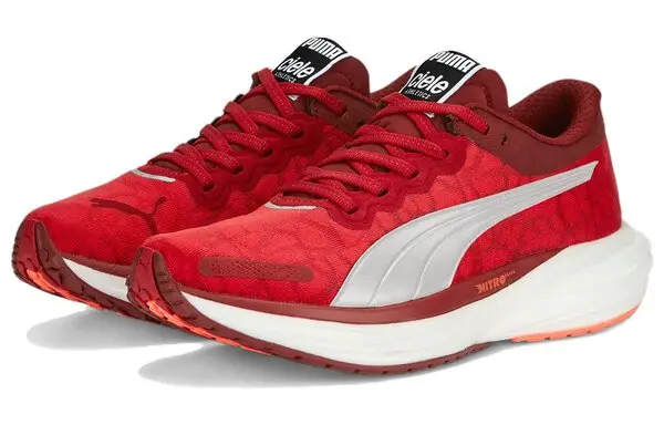 PUMA Deviate Nitro 2 X Ciele Athletics Athletic Sneakers - Red/white