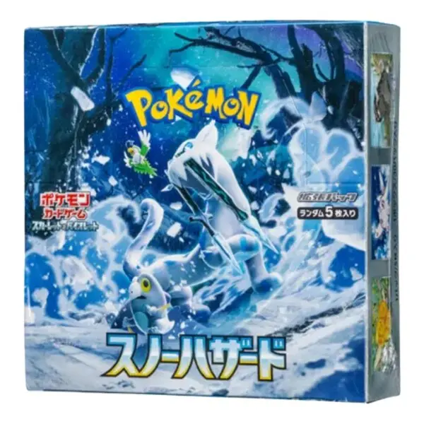POKEMON Card Jp Scarlet & Violet Expansion Pack Box 'snow Hazard