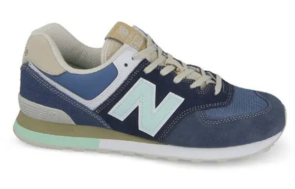 NEW BALANCE 574 "navy" Sneakers - Blue