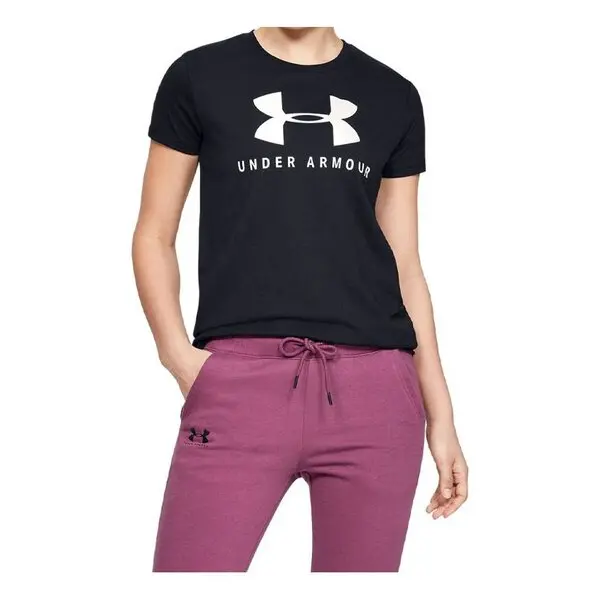 Under Armour Sportstyle Classic Round-neck T-shirt - Black