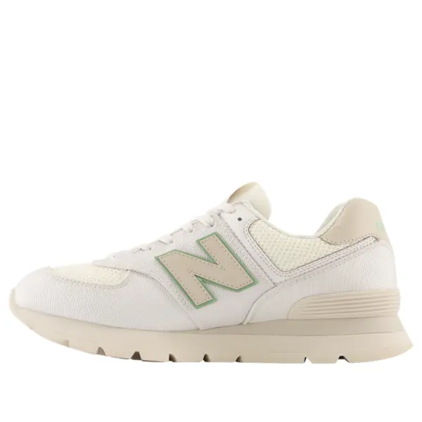NEW BALANCE Nb 574 "cream White" Sneakers - Beige/white