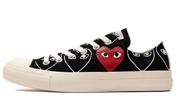CONVERSE Comme Des Garçons X Chuck Taylor All Star Multi-heart Sneakers