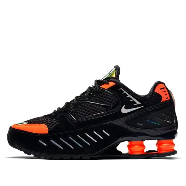 Nike Shox Enigma Sp Athletic Sneakers - Black/orange