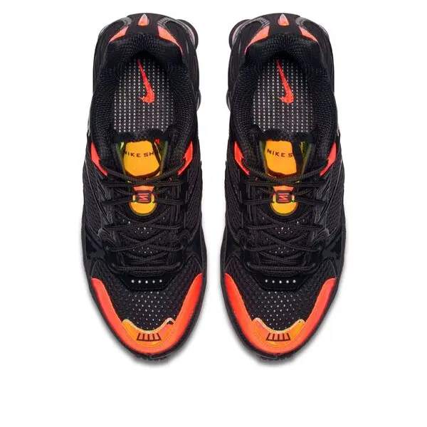 Nike Shox Enigma Sp Athletic Sneakers - Black/orange