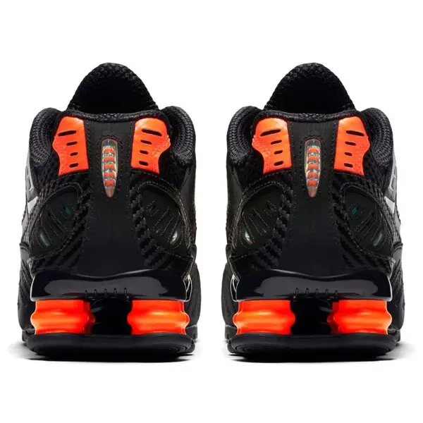 Nike Shox Enigma Sp Athletic Sneakers - Black/orange