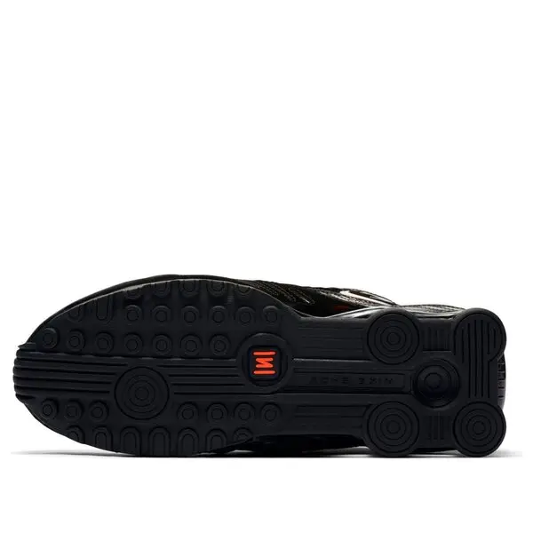 Nike Shox Enigma Sp Athletic Sneakers - Black/orange