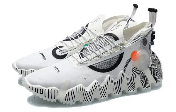 LI-NING Wuxing 2.0 Paris Fashion Week Ss21 Sneakers - Beige/black