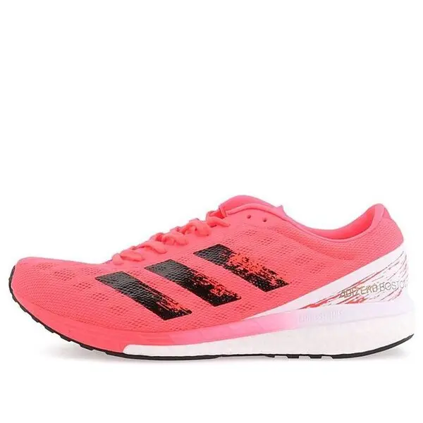 Adidas Adizero Boston 9 Athletic Sneakers - Pink/blue