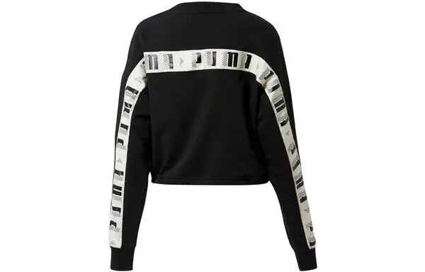PUMA Cropped Pullover With Logo Detailing