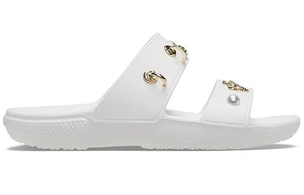 CROCS Embellished Slide Sandals