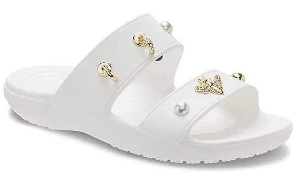 CROCS Embellished Slide Sandals