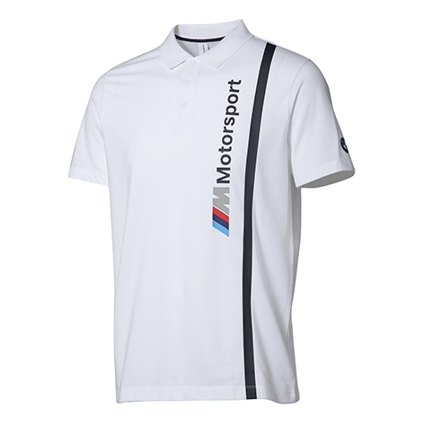 PUMA X Bmw Motorsports Polo Shirt 'white - White/black