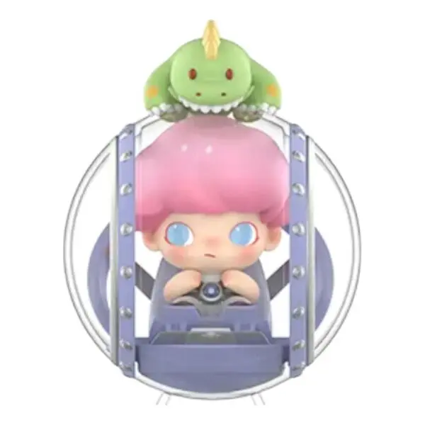 POP MART Dimoo Jurassic World Figures 'spherical Tour Bus - Multi-color
