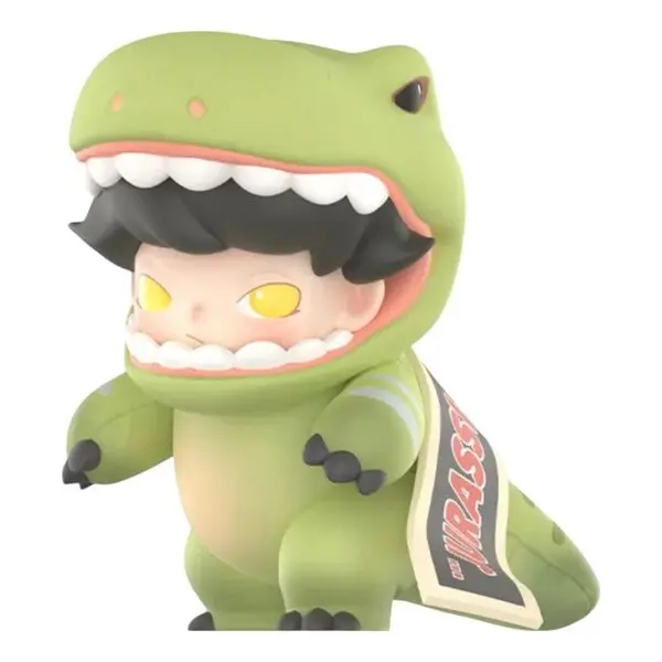 POP MART Dimoo Jurassic World Figures 'ow Ow' Secret Edition Collectible - Green