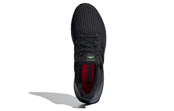 Adidas Ultraboost "black Green Zest" Sneakers